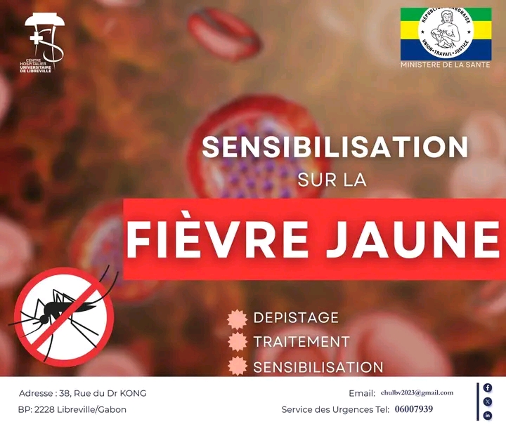 Sensibilisation- Protégeons-nous contre la fièvre jaune au Gabon. - 7 ...